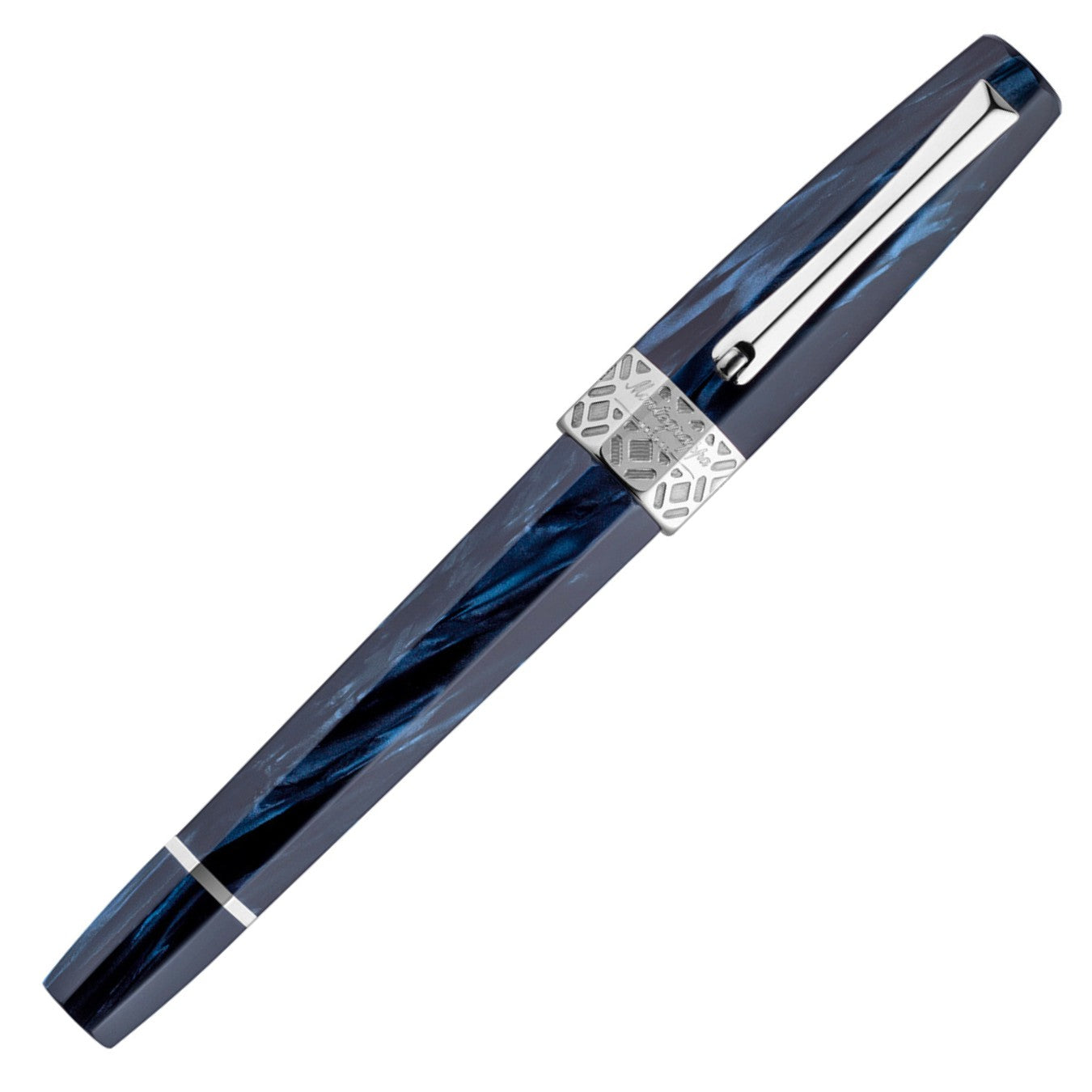 Montegrappa Extra Otto Dark Blue Fountain Pen – missing-pen.com
