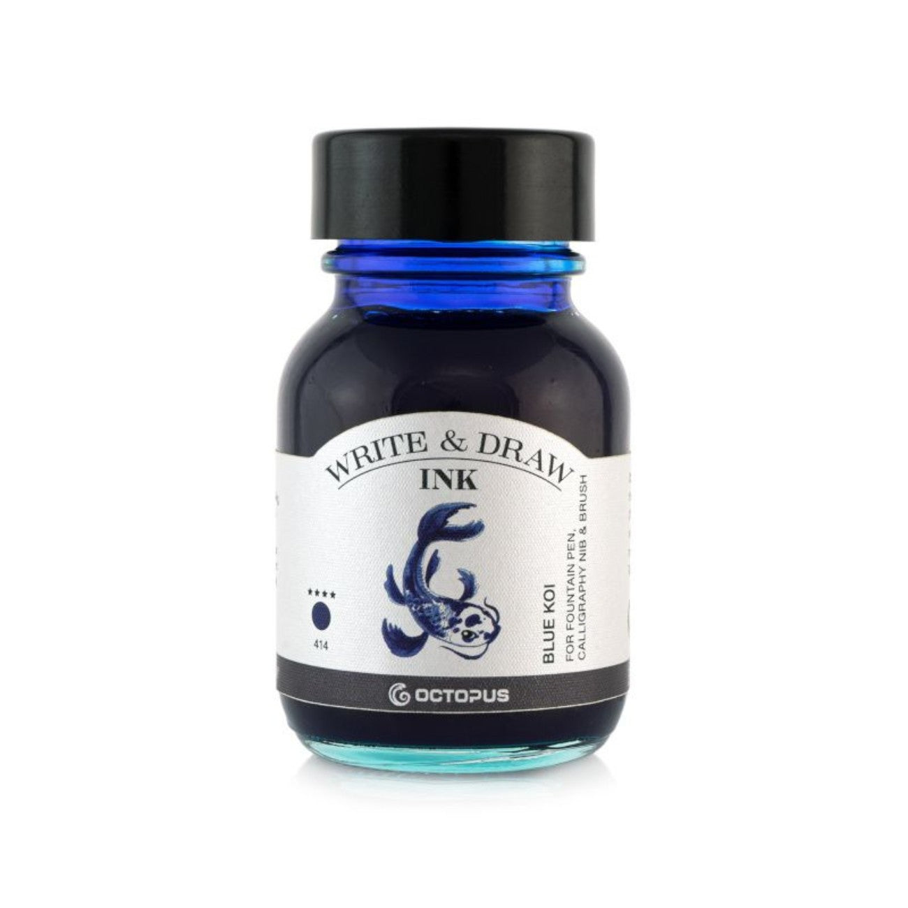 Octopus Write & Draw Ink 50 ml - 414 Blue Koi – missing-pen.com