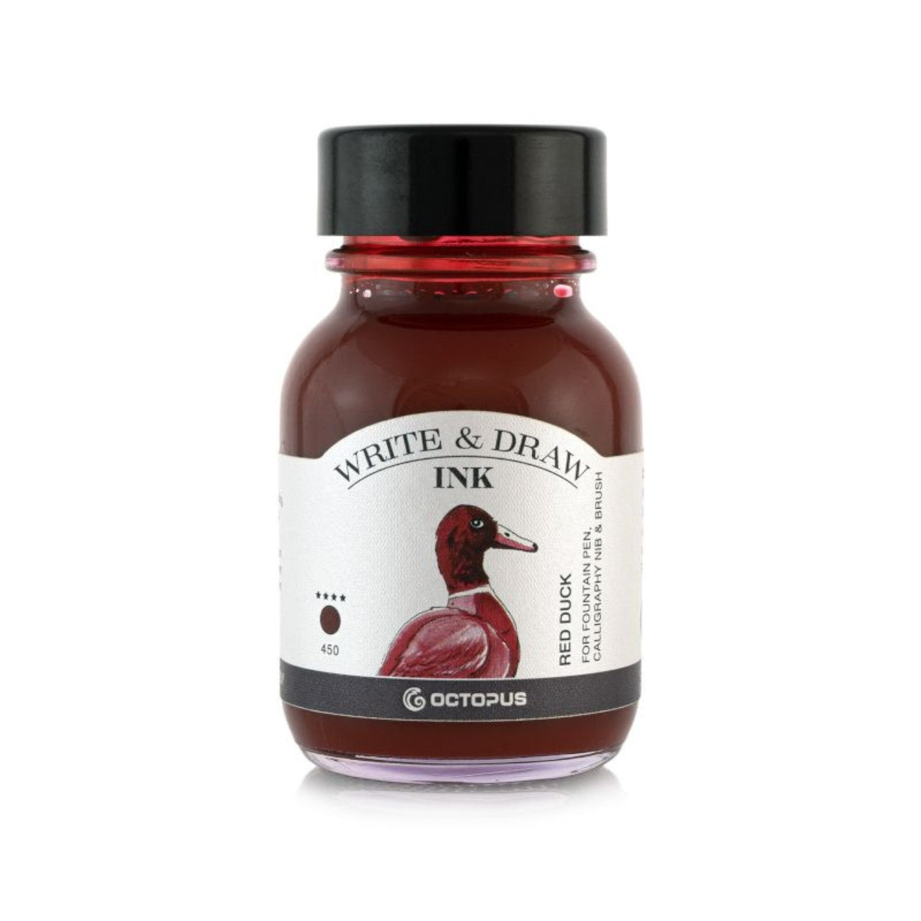 Octopus Write & Draw Ink 50 ml - 450 Red Duck – missing-pen.com