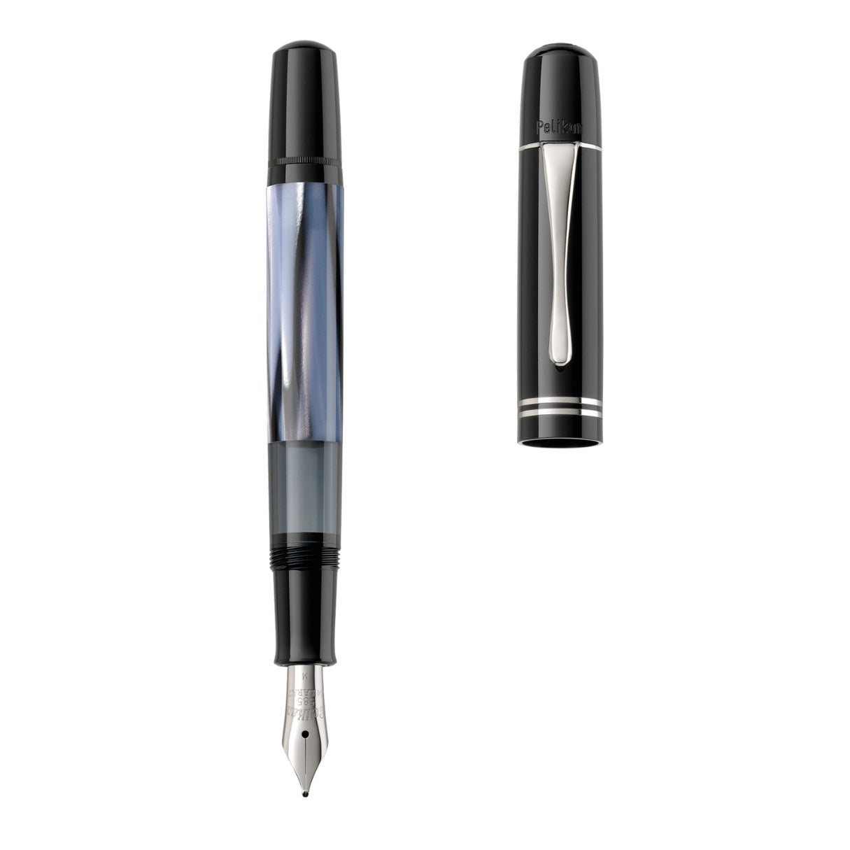 Pelikan M101N Grey Blue Fountain Pen - Special Edition 2019 – missing ...