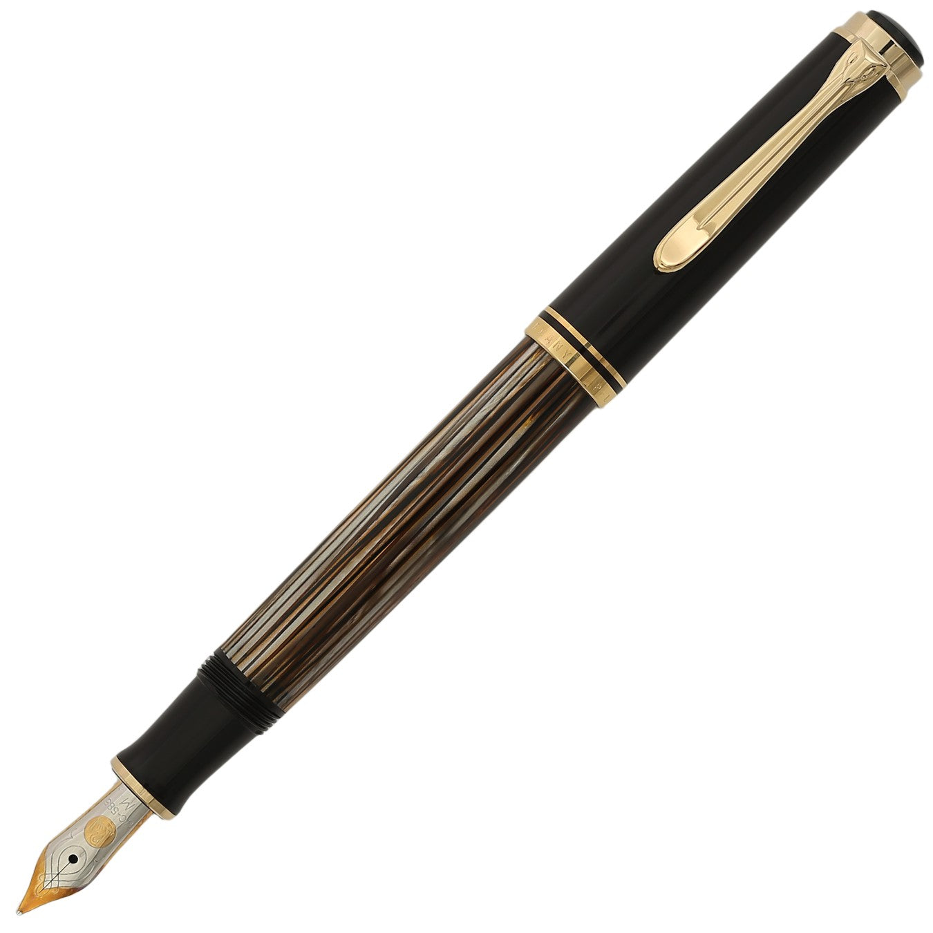 Pelikan Souverän® M400 Tortoiseshell Brown Fountain Pen - NOS – missing-pen.com