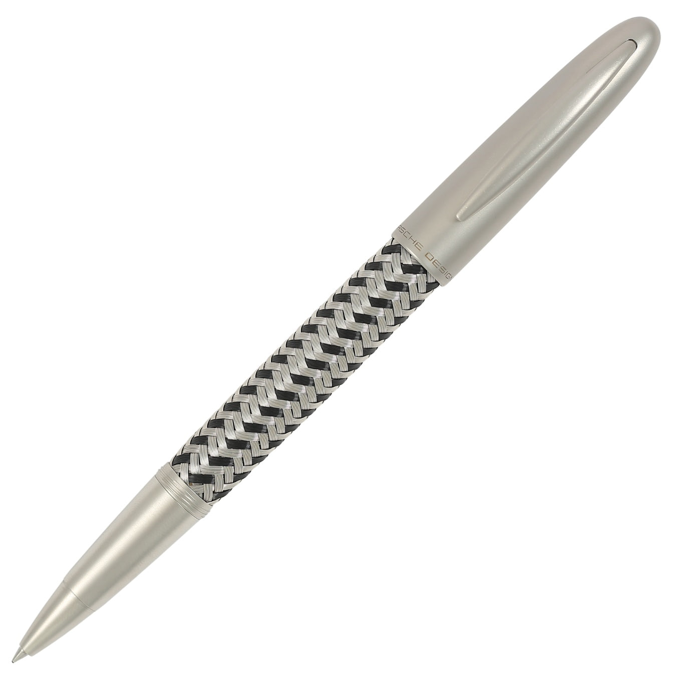 Porsche Design P3110 Tec Flex Schwarz-Silber Tintenroller – missing-pen.com